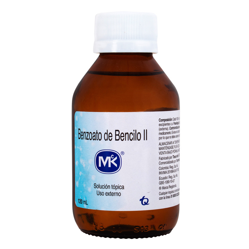 Benzoato De Bencilo 120 Ml Mk – Farmaprime Benzoato De Bencilo 120 Ml Mk – Farmaprime