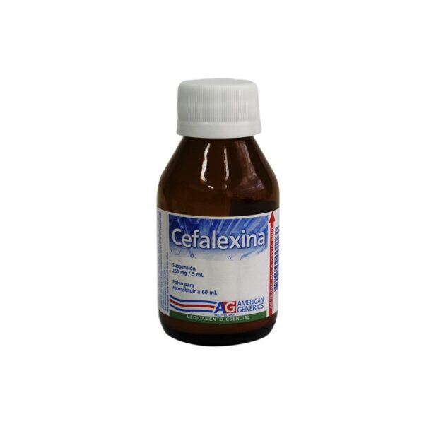 Cefalexina 250 Mg Suspension 60 Ml Ag - Farmaprime Cefalexina 250 Mg Suspension 60 Ml Ag - Farmaprime